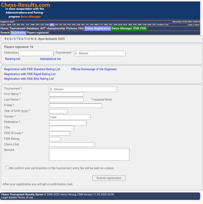 Chess-Results website: A Full Review - The Chess Advisor