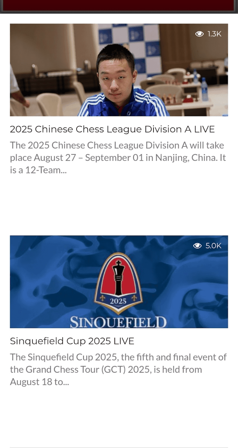 How to Use the Chessdom.com Website - The Chess Advisor