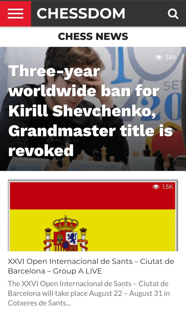 How to Use the Chessdom.com Website - The Chess Advisor